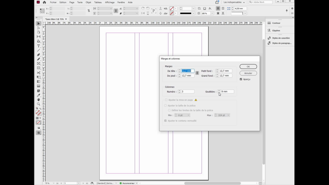 Pod - La Grille - Indesign