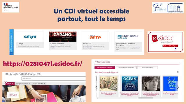 Pod - Lycée FULBERT (28) CHARTRES - Présentation Cdi