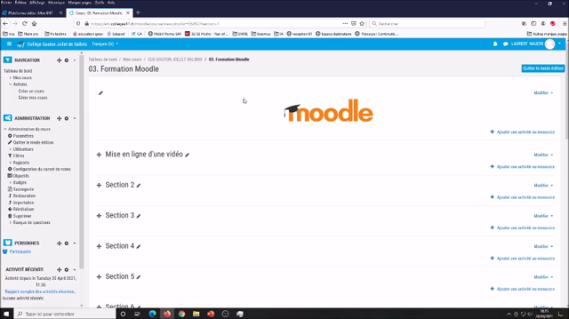 Pod - Partager Une Vidéo Par Moodle