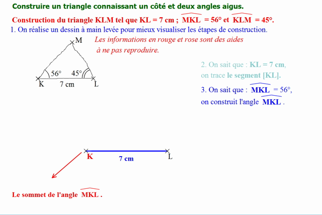 Pod - Construire Un Triangle En Connaissant Une Di…