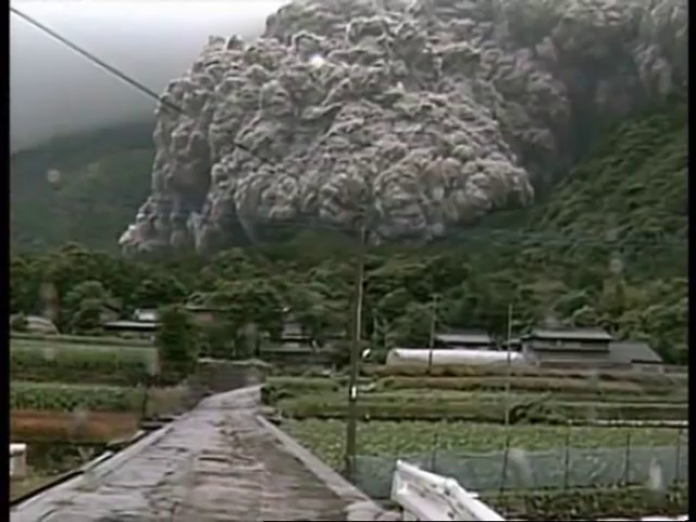 Pod - Nuée Ardente Unzen 1991